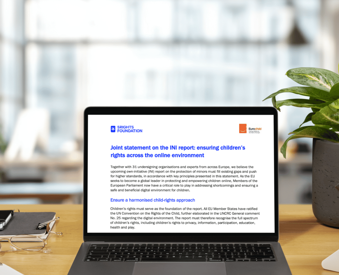 Joint statement on the European Parliament’s report on the protection ...