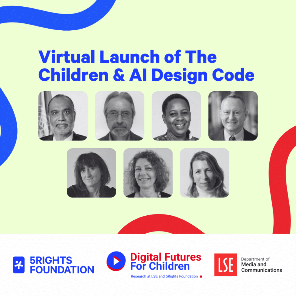 Virtual Launch of The Children and AI Design Code