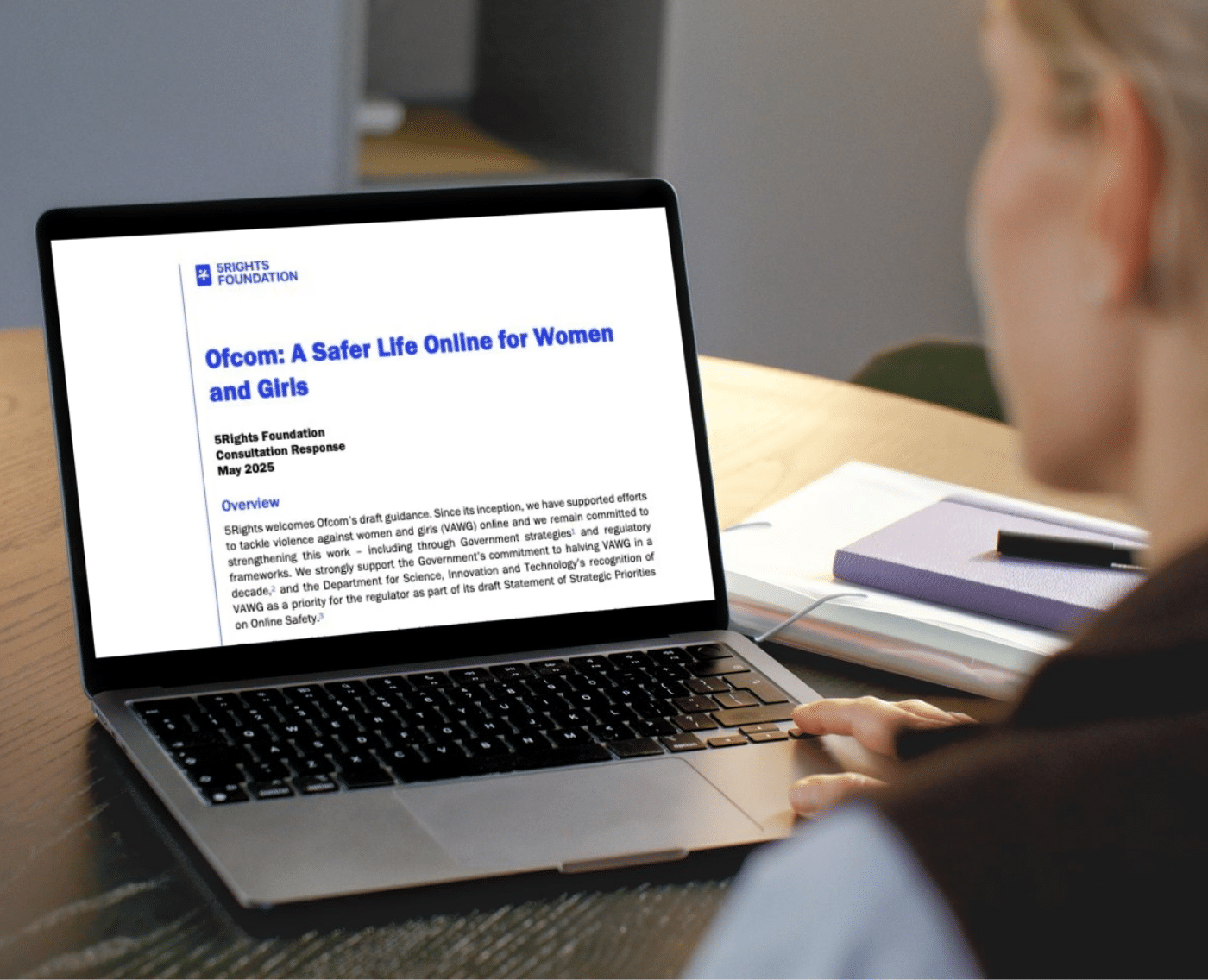 5Rights response to Ofcom’s draft guidance on violence against women ...