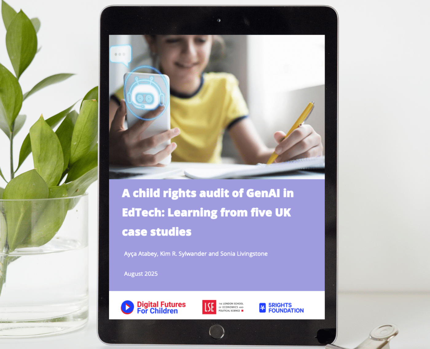 A child rights audit of GenAI in EdTech: Learning from five UK case studies